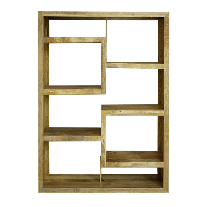 Union Rustic Quinton 175cm H x 120cm W Solid Wood Standard Bookcase & Reviews | Wayfair.co.uk